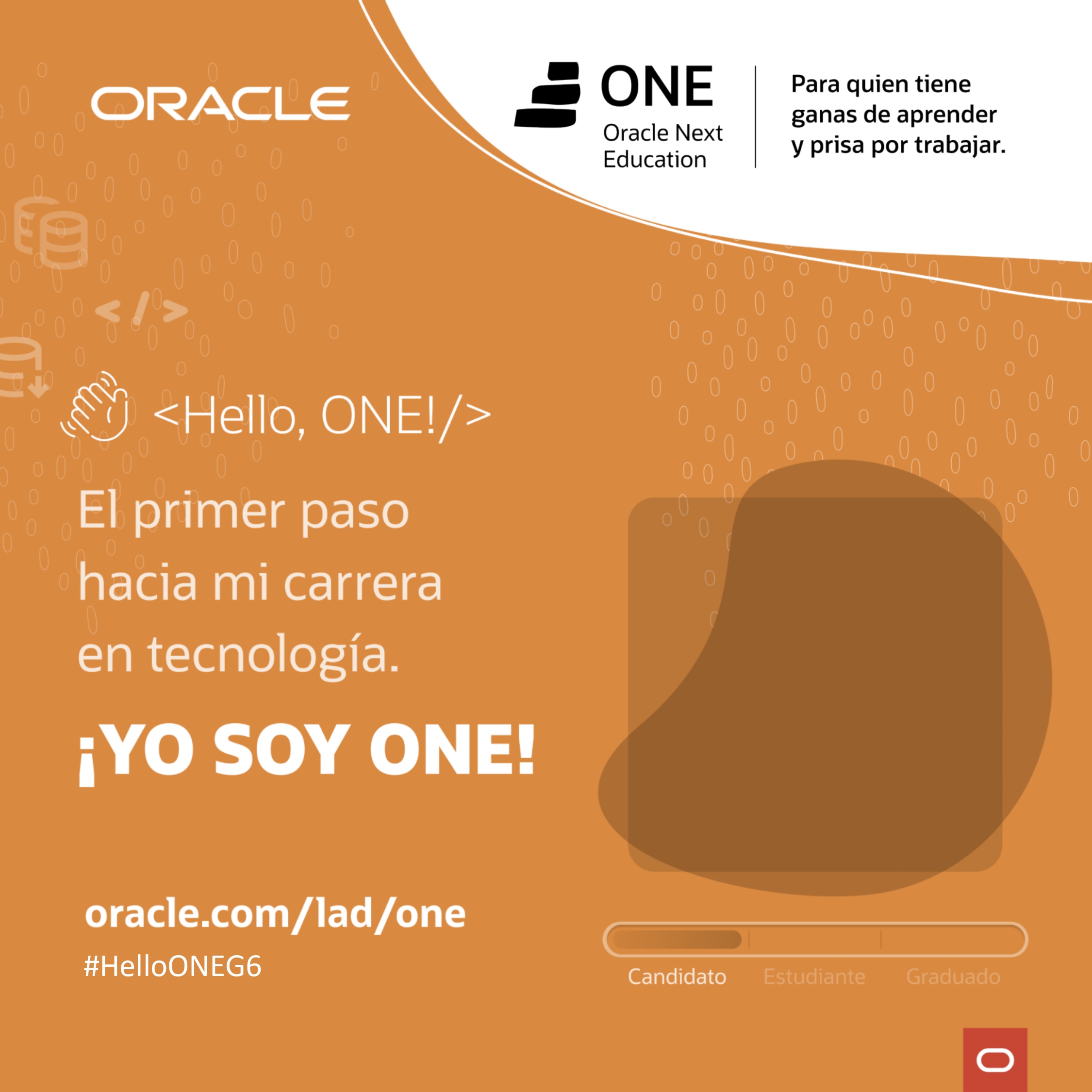 Oracle + Alura | Plantilla